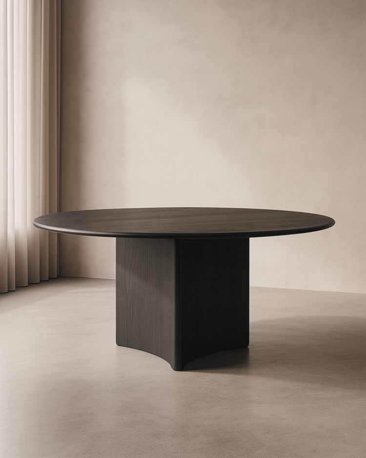 Trinity 135 Dining Table - Smoked Oak – Tommy Franks