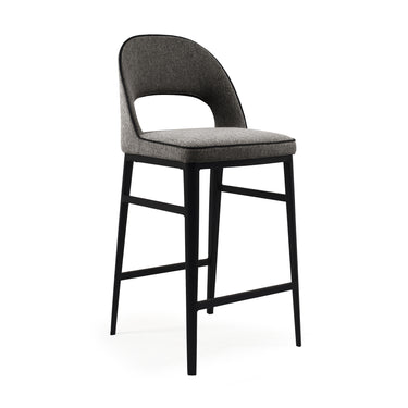Verna Bar Stool - Enzimi Dark Grey – Tommy Franks